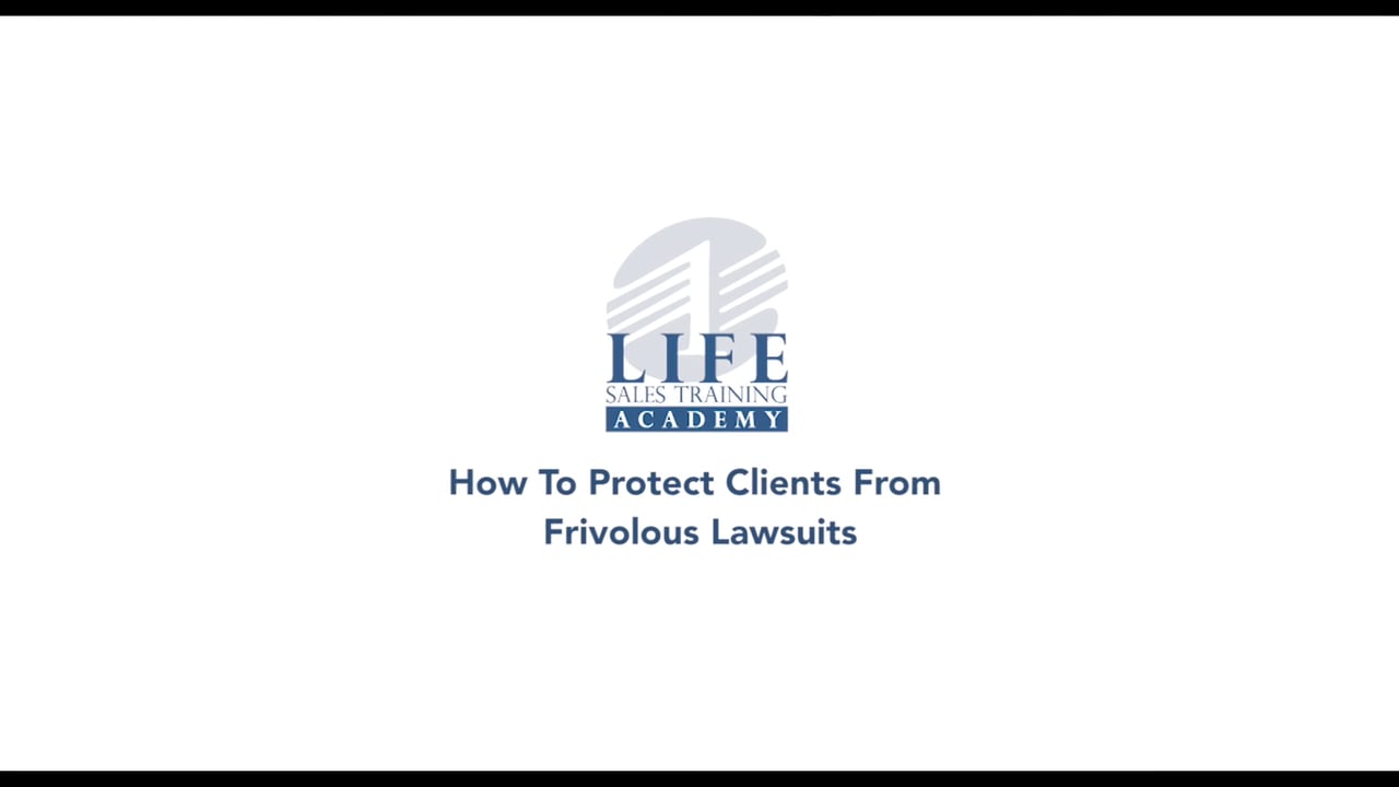 How To Protect Clients From Frivolous Lawsuits
