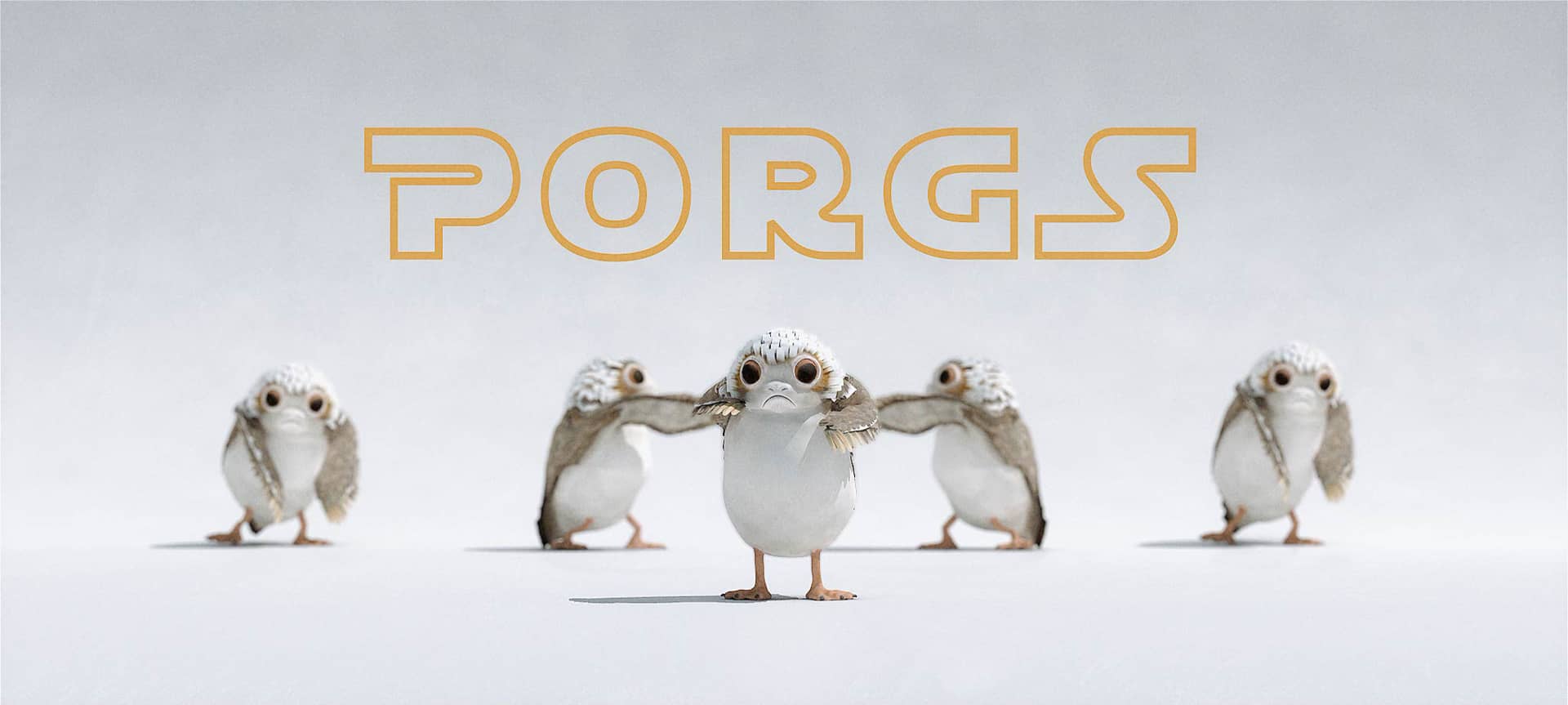 Porgs — Dancing to Cantina Band on Vimeo