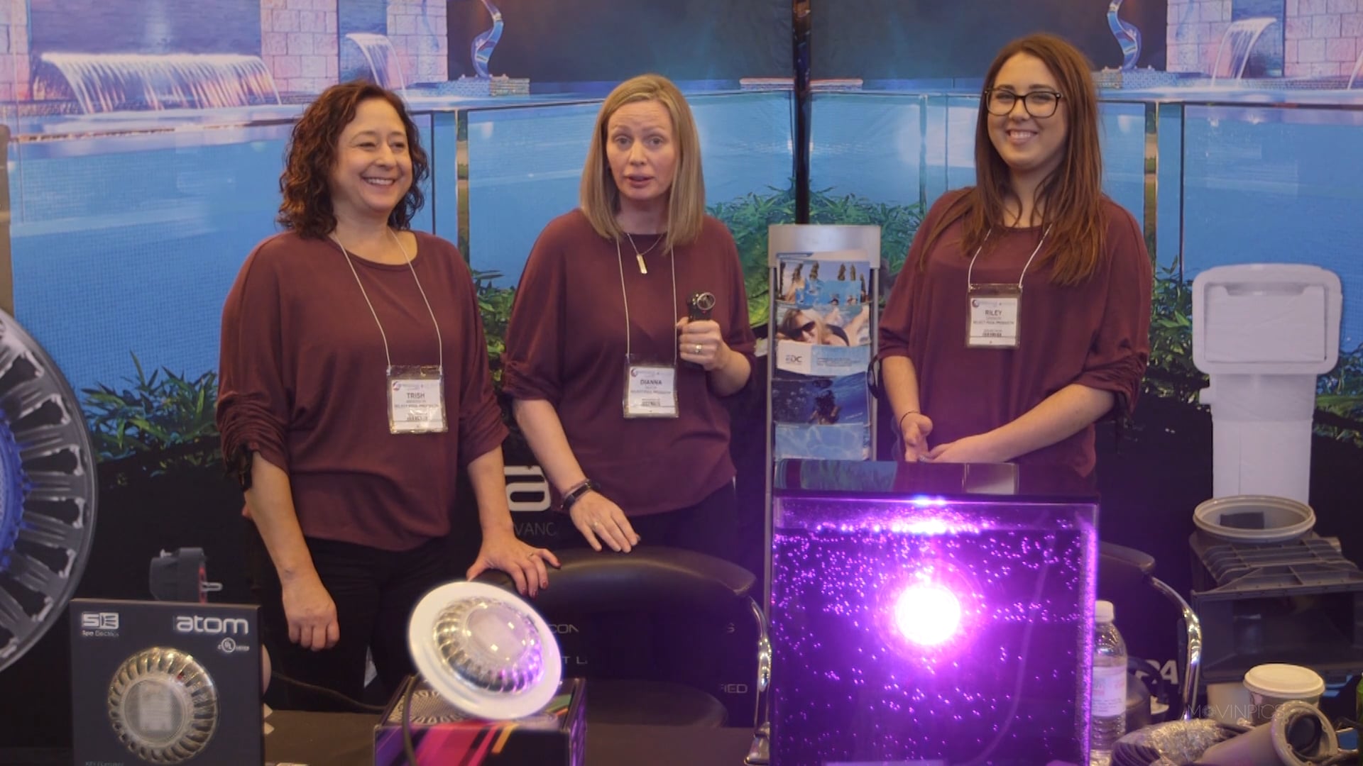 POOL & SPA EXPO 2017 - SELECT POOL PRODUCTS Dianna, Trish & Riley on Vimeo