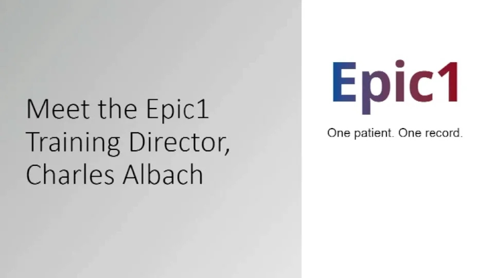 Epic1 Training Video 2018 on Vimeo