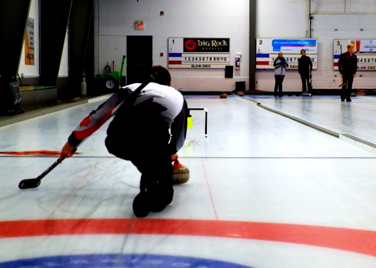Curling target training