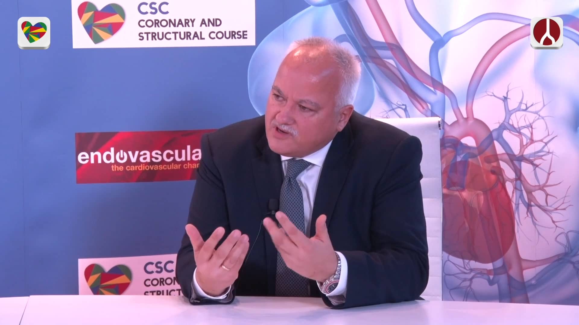 CSC 2017 Interview with Dr. MICHAEL HAUDE about "Combo" Stent on Vimeo