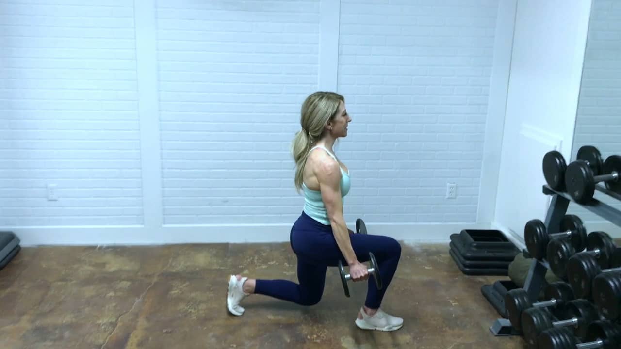 Front to Back Lunge on Vimeo