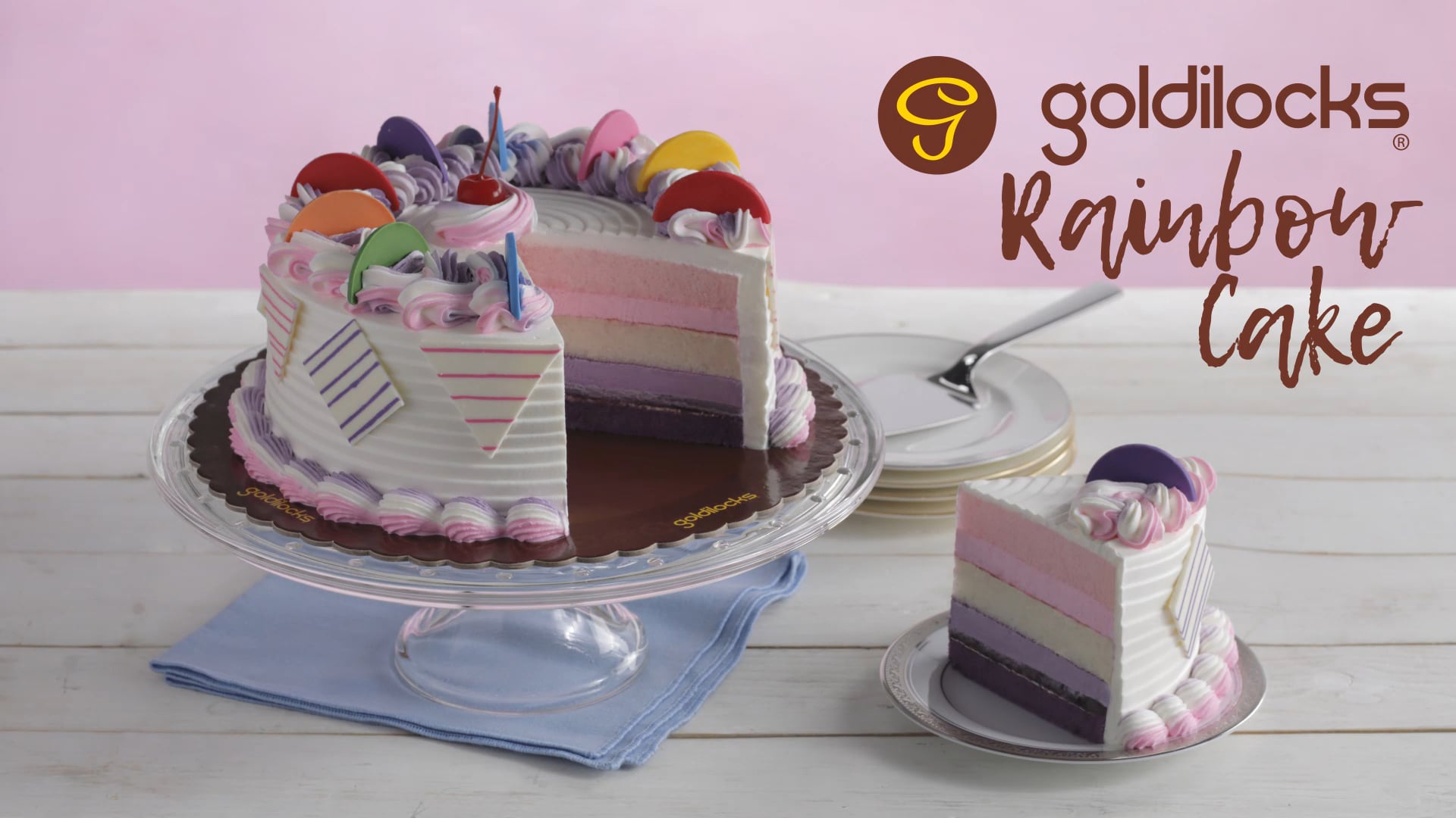 Goldilocks Rainbow Cake on Vimeo