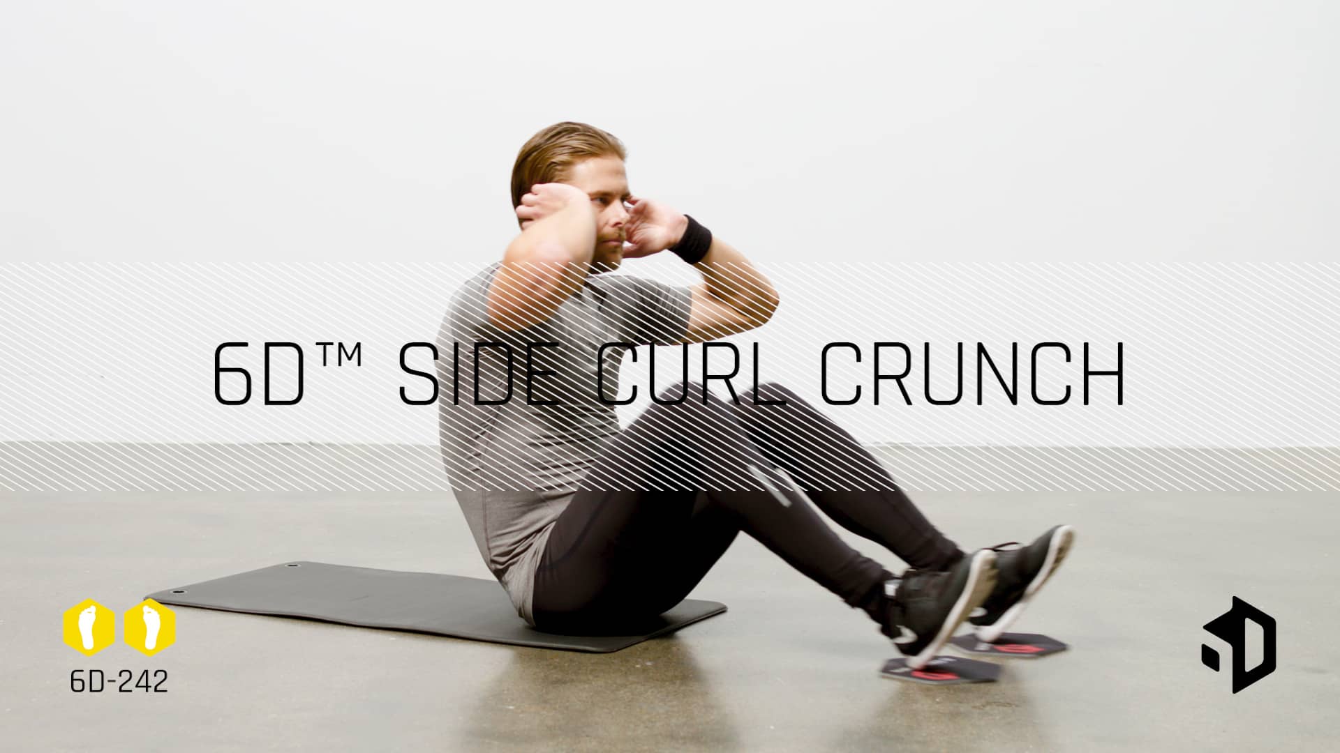 6D™ SLIDING - Side Curl Crunch on Vimeo
