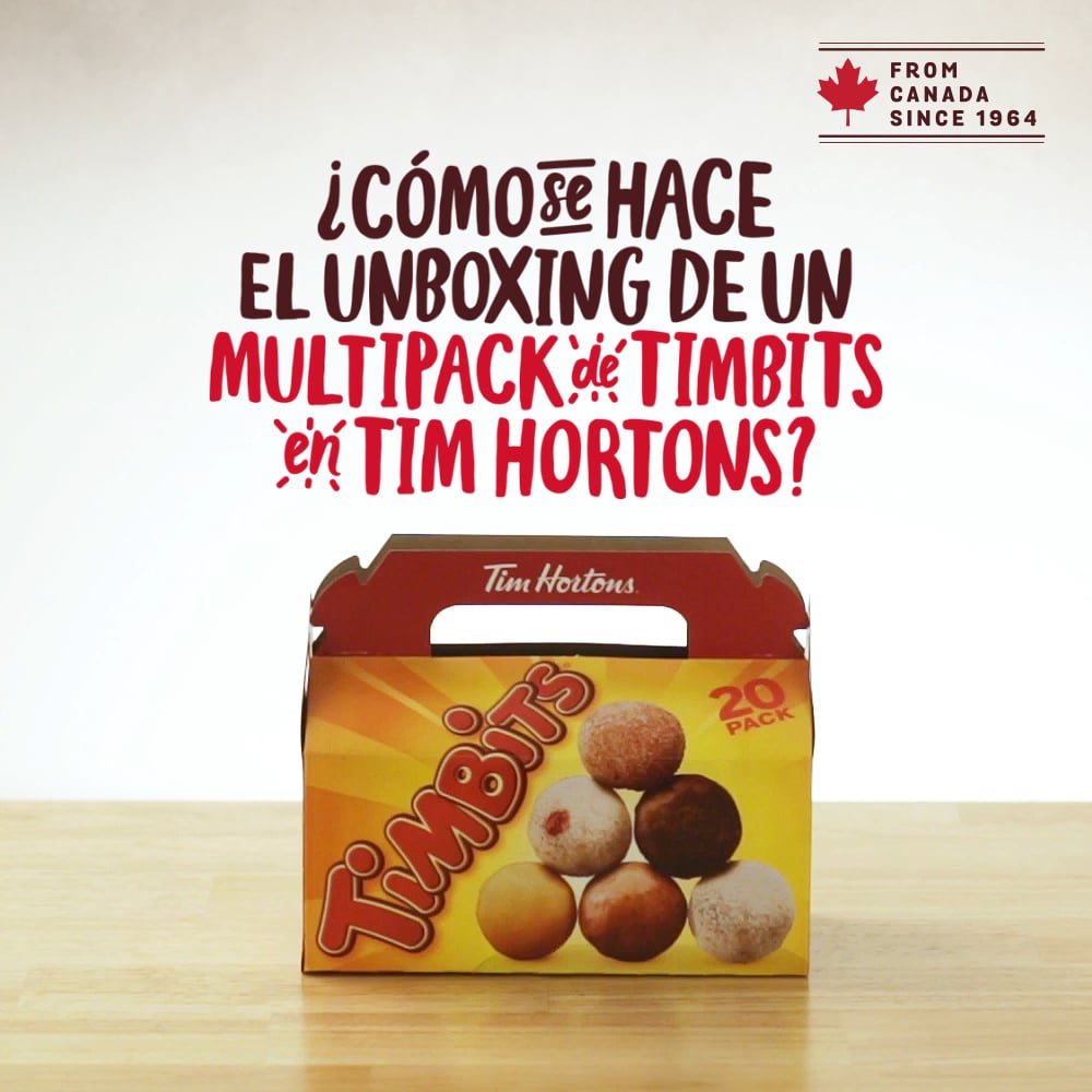TIM HORTONS "Always Fresh, Always Delicious" Timbits Multipack on Vimeo
