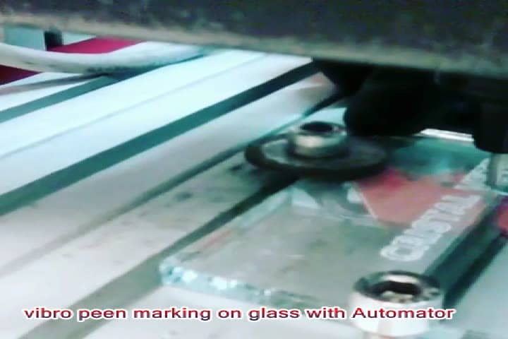 vibro peen marking glass from Automator on Vimeo