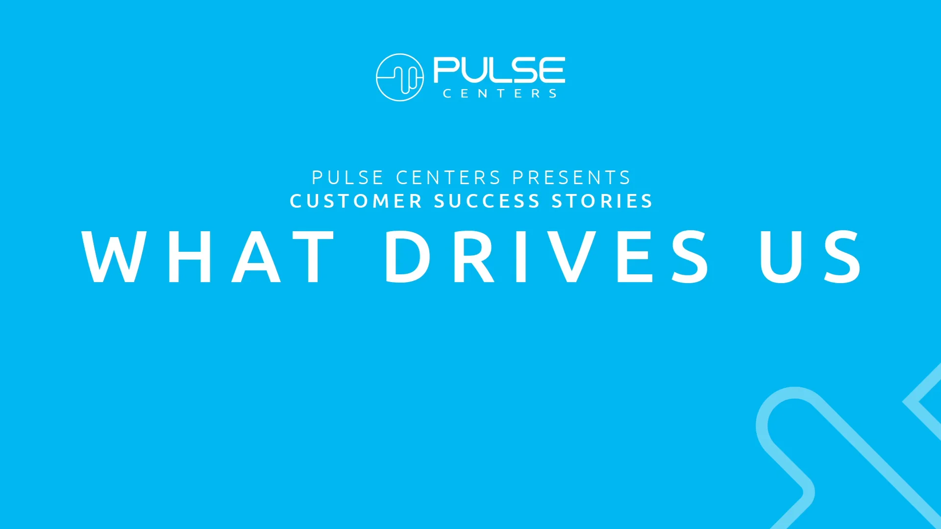 Pulse Centers Testimonial - "What Drives Us" on Vimeo