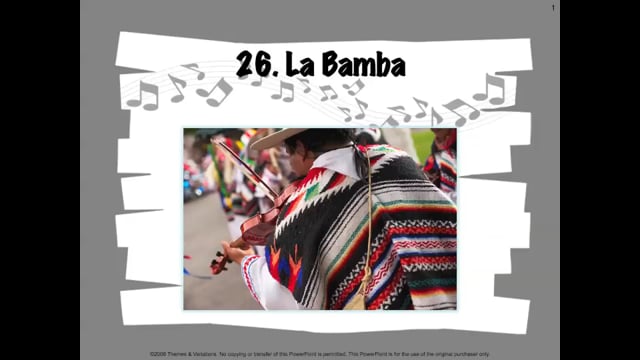 La bamba | MusicplayOnline