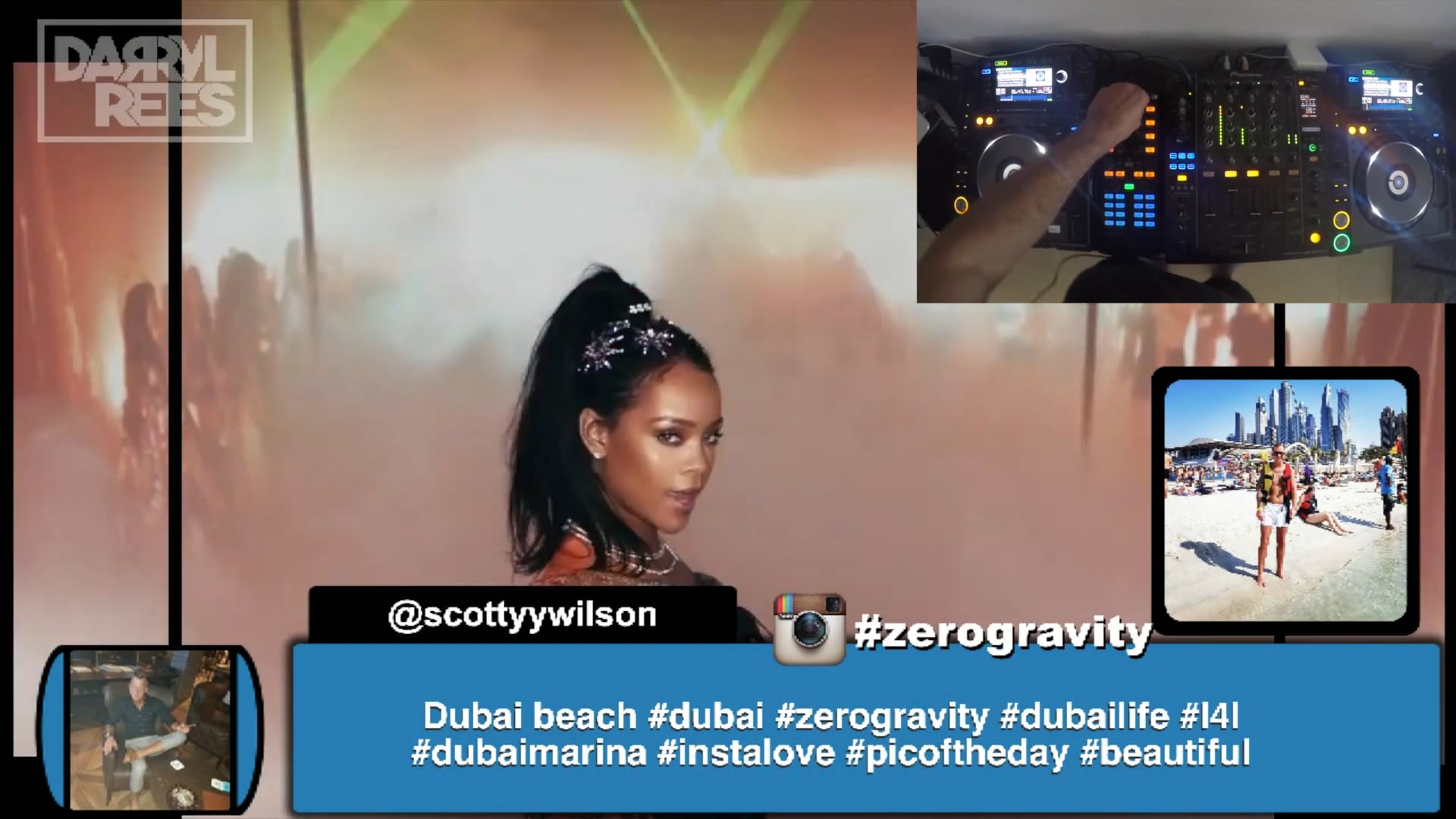 Darryl Rees - Video Mix Demo With Instagram on Vimeo