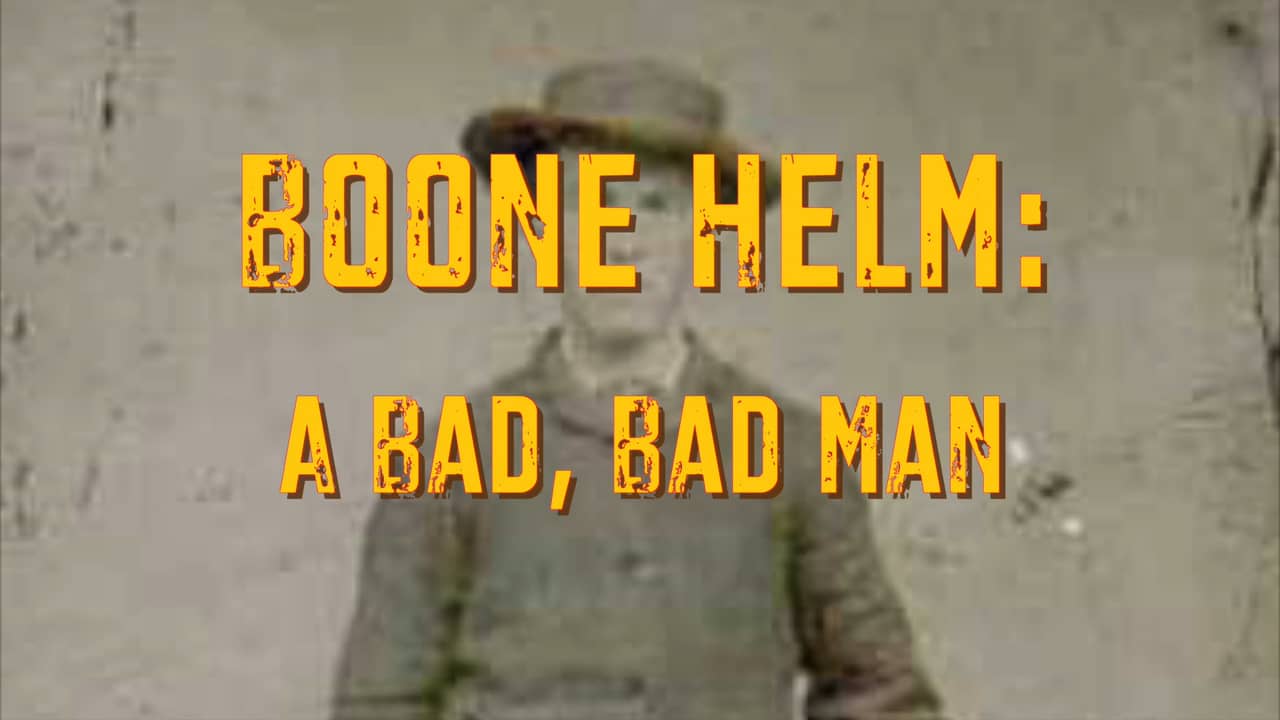 Boone Helm - a bad, bad man on Vimeo