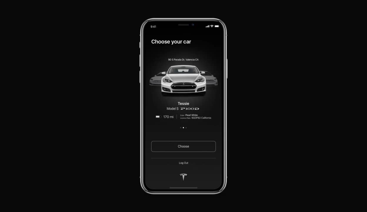 Tesla Autopilot App - Login UX Animation on Vimeo
