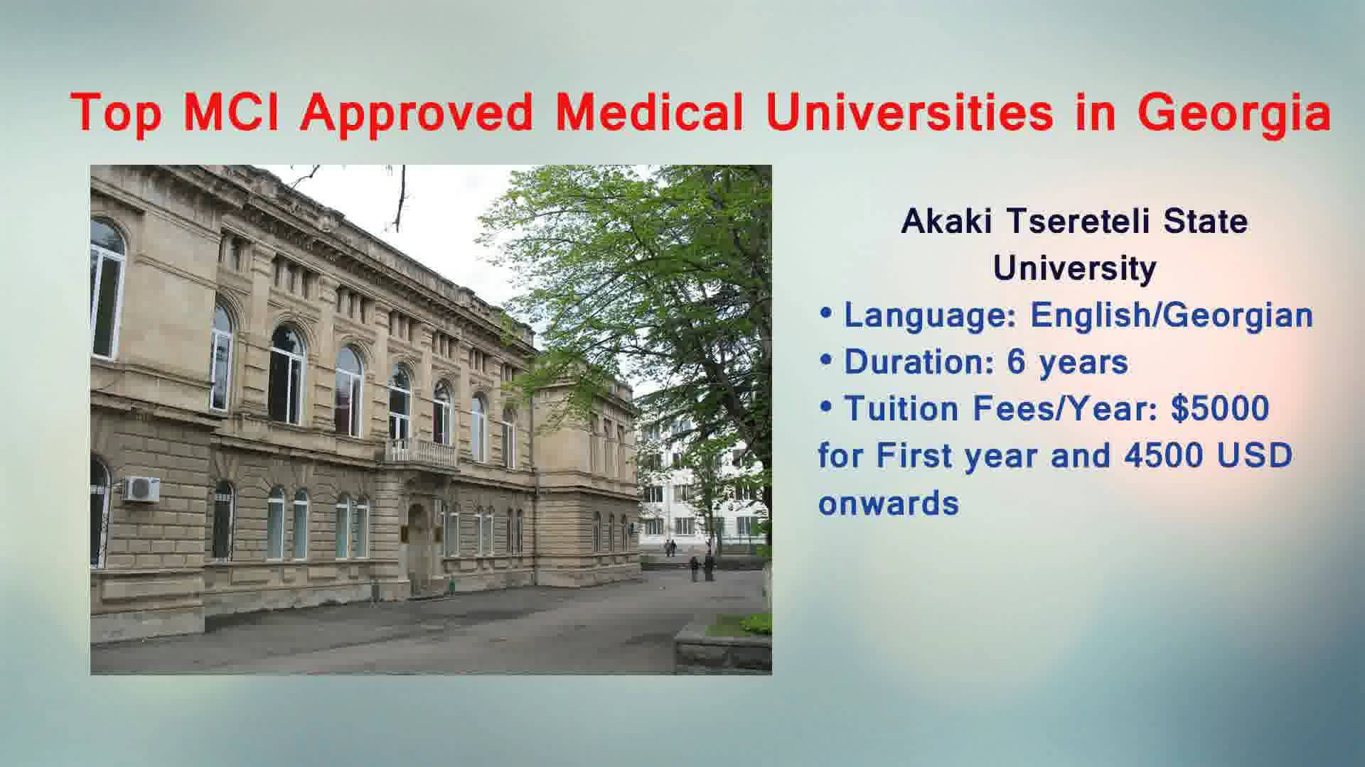 MBBS in Georgia on Vimeo