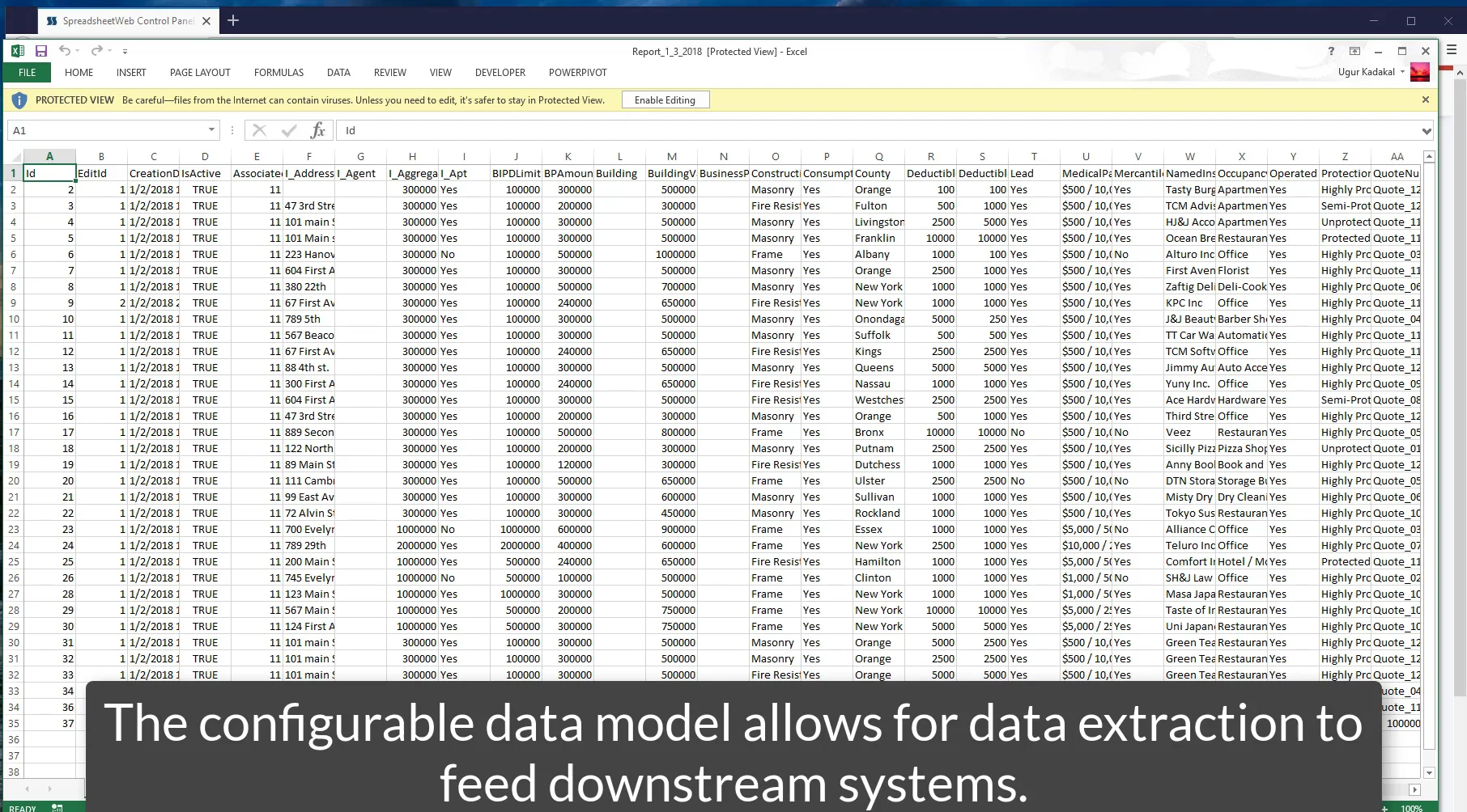 Creating An Online Insurance Quoting Application From Excel On Vimeo