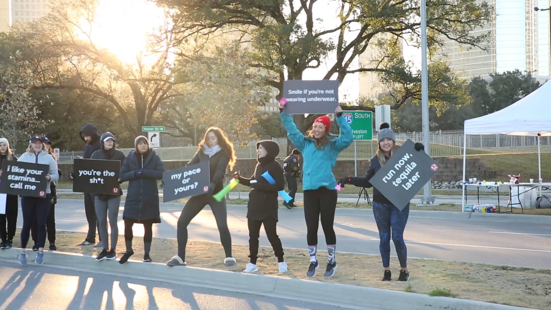 2018 Houston Marathon lululemon Cheer Station on Vimeo