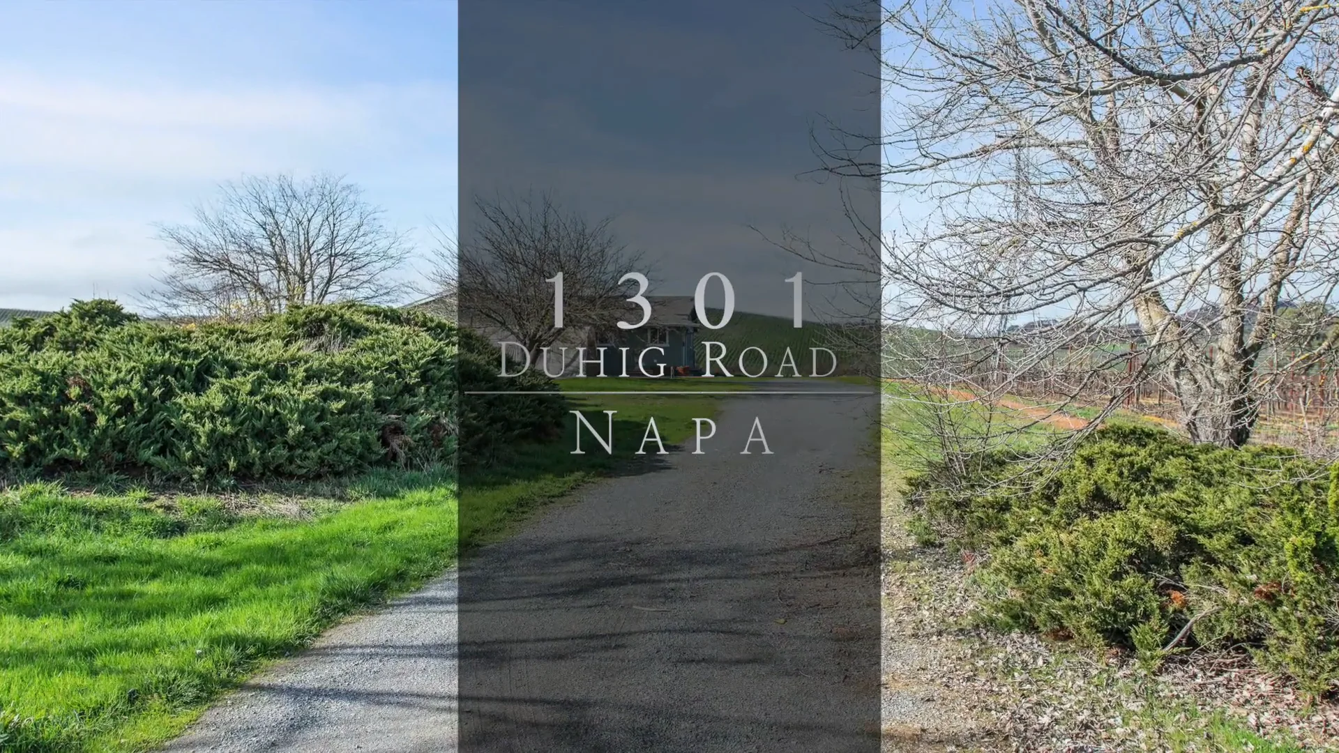 1301 Duhig Road, Napa - Presented by Emma Prok - www.1301Duhig.com on Vimeo
