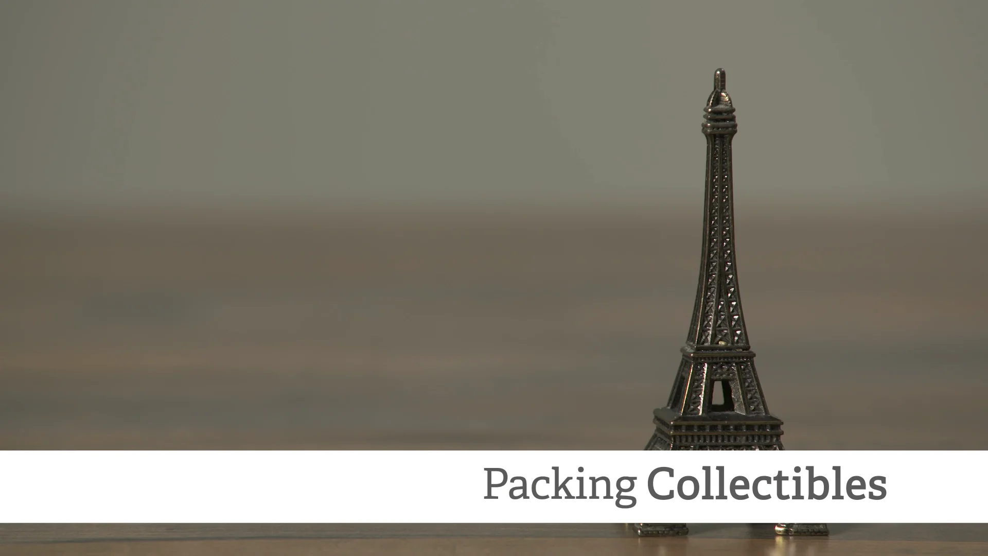 Step-by-Step Pack Videos - Packing Collectibles on Vimeo