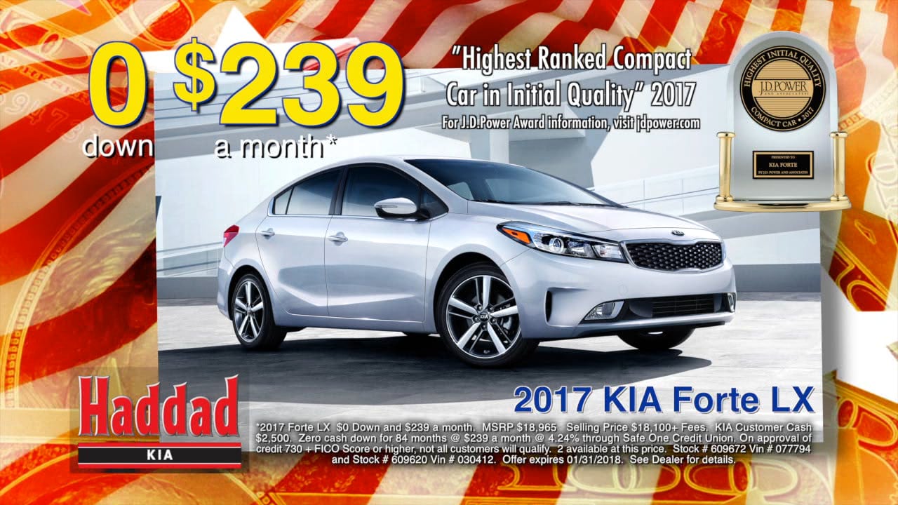 Haddad KIA AMERICA'S BEST VALUE Jan 2018 on Vimeo