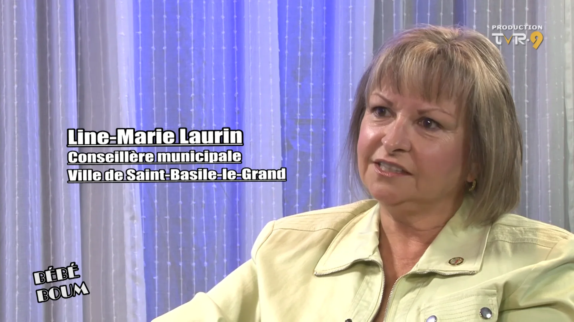 Bébé Boom - LINE MARIE LAURIN à Bébé Boum avec Claire Leduc émission ...