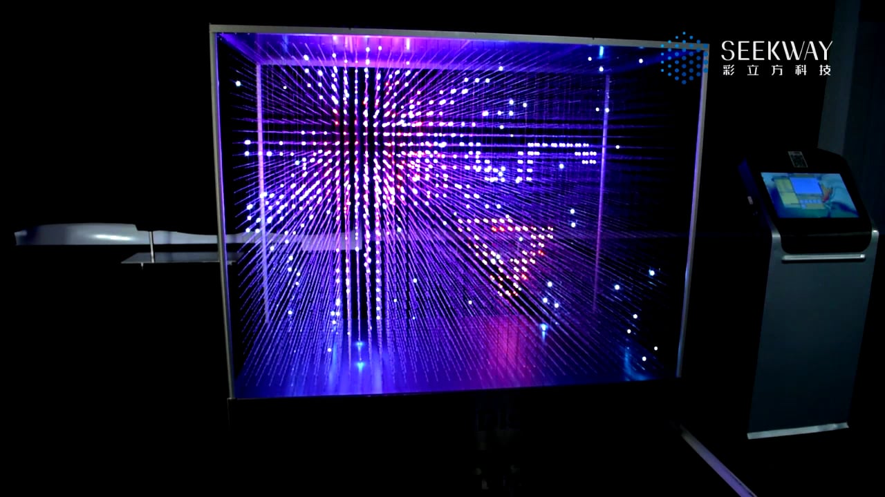 Innovative 3D LED interaction on Vimeo
