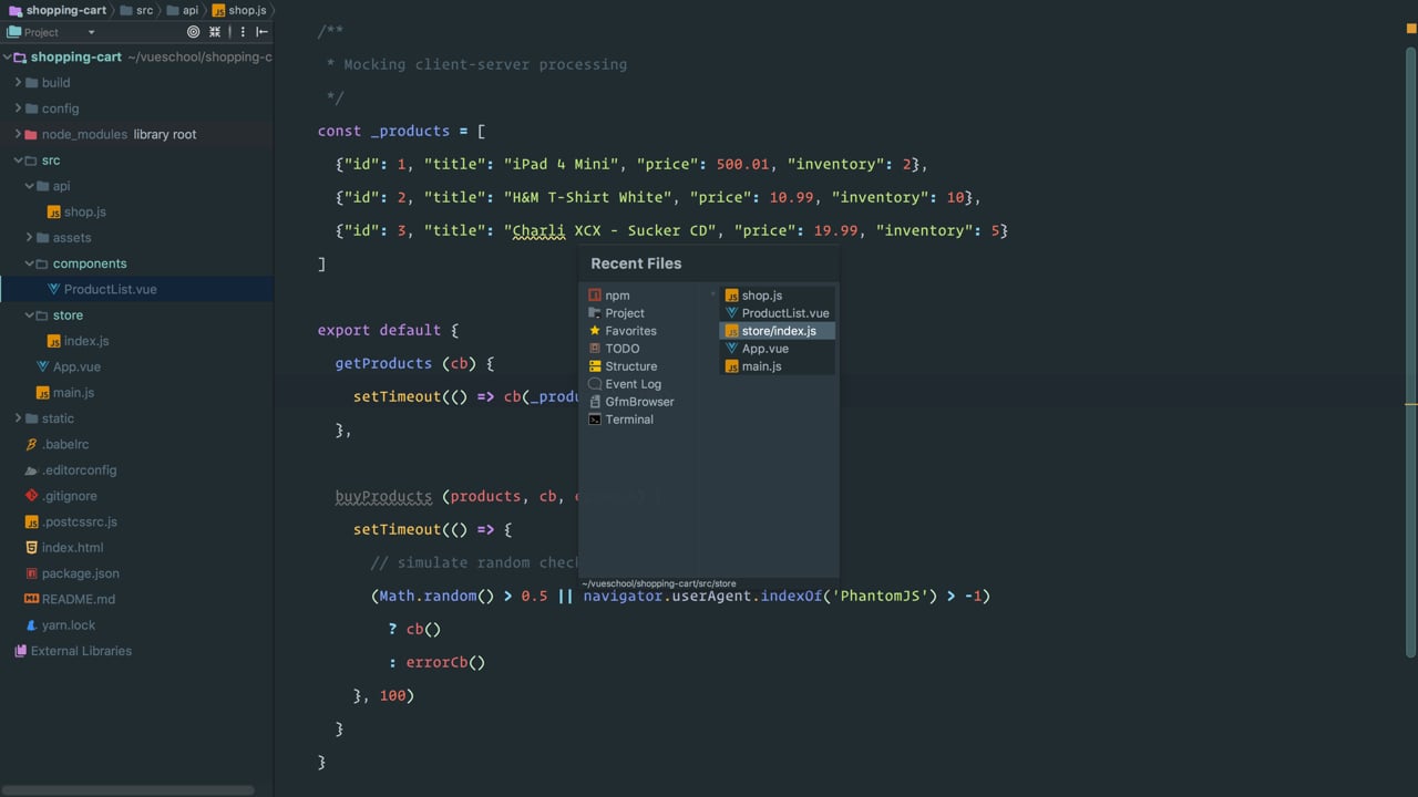 Vuex Actions - A Vue.js Lesson From our Vue.js Course: Vuex for... Vuex Actions - A Vue.js Lesson From our Vue.js Course: Vuex for...
