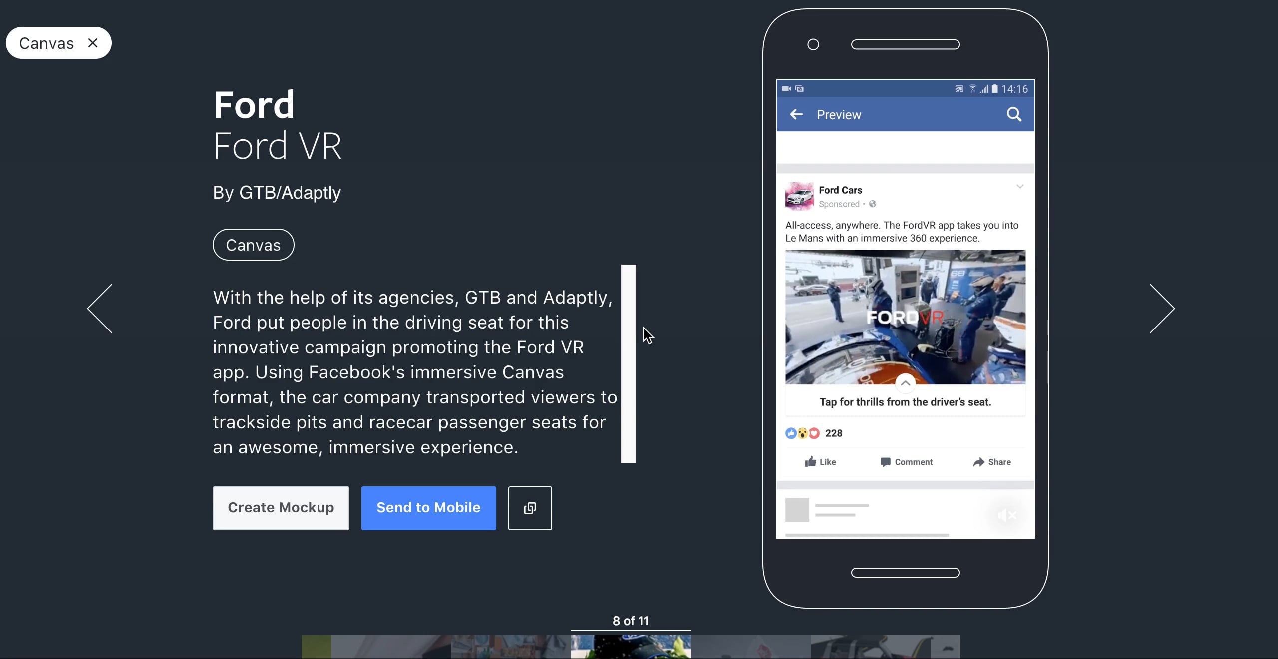 FORDVR - Facebook Canvas on Vimeo