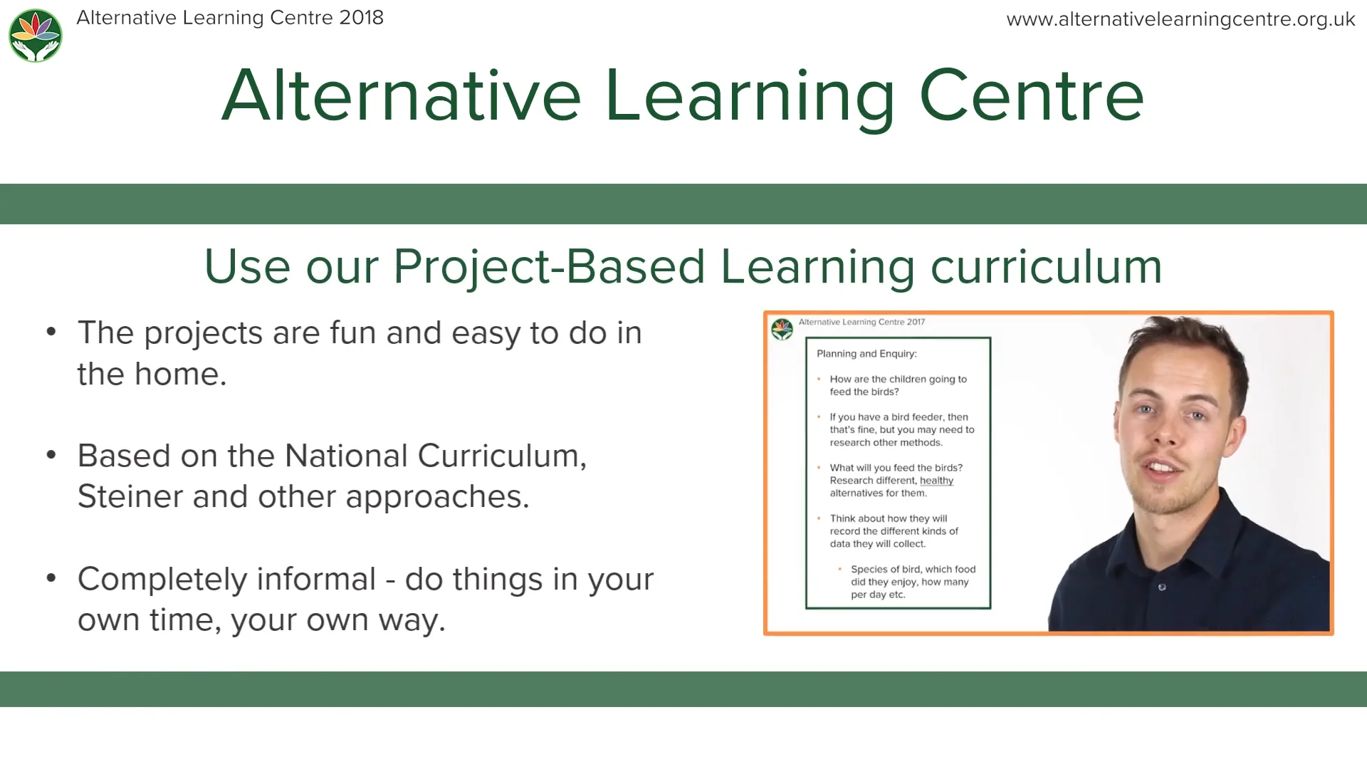 What is the Alternative Learning Centre? on Vimeo