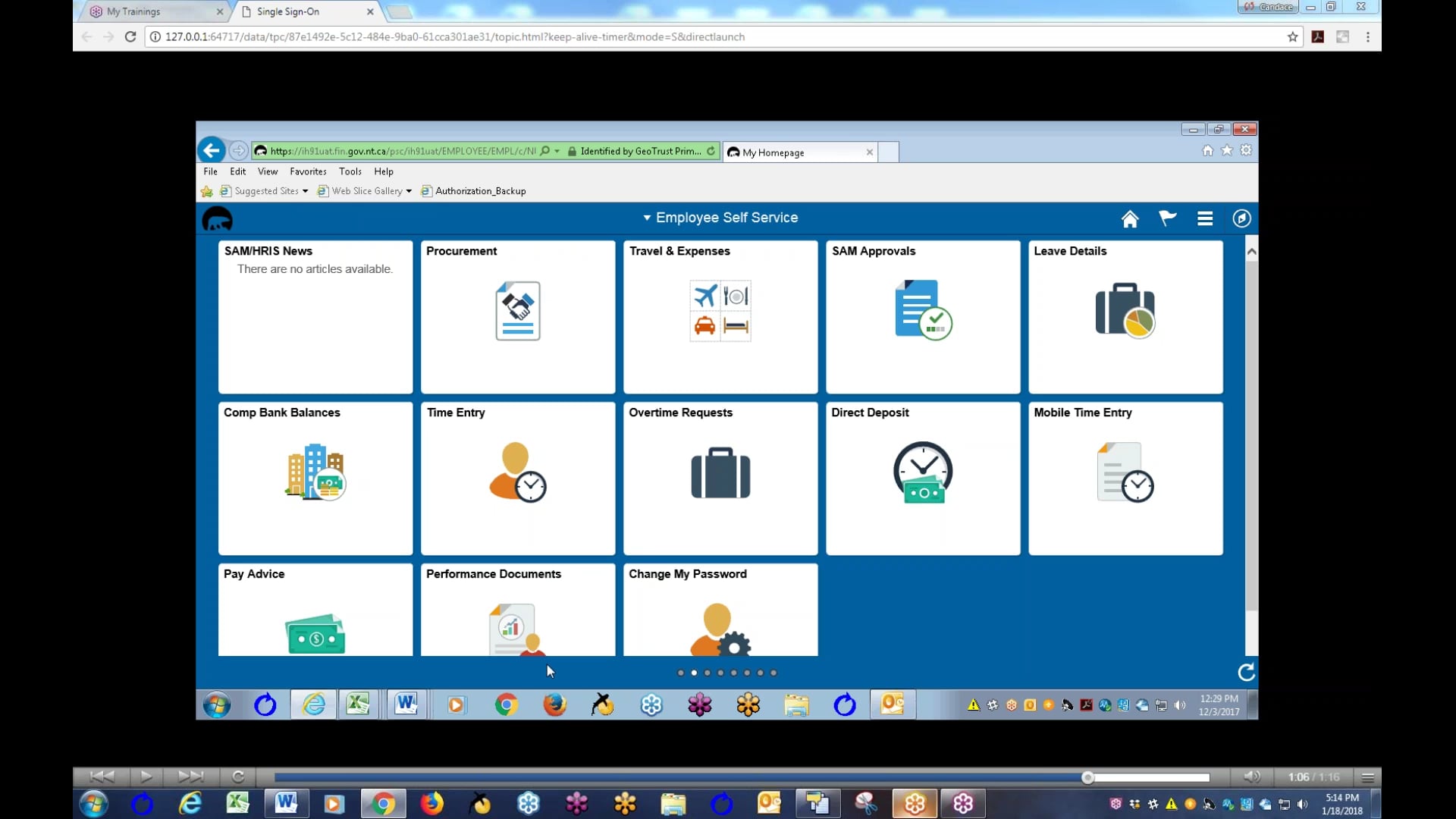 PeopleSoft 9.2 HRIS Manager Self-Service on Vimeo