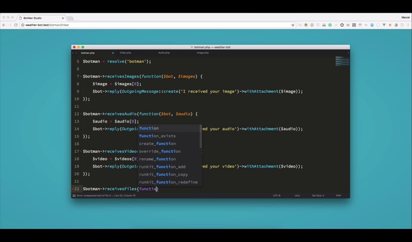 Receive Attachments - Build A Chatbot - Beyond Code