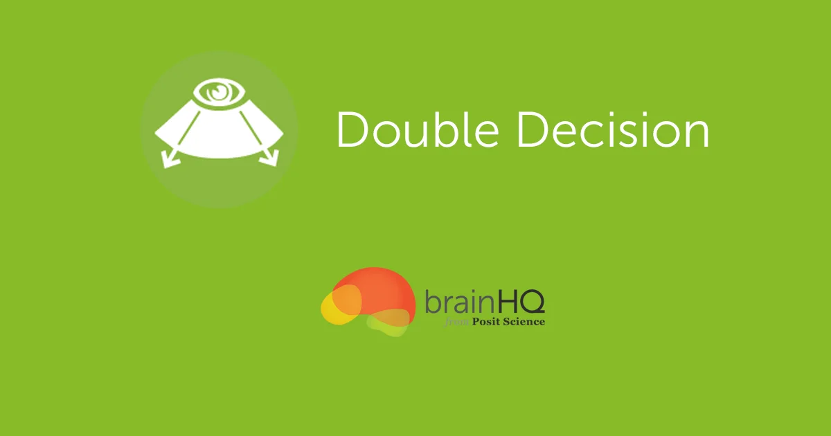 BrainHQ - Double Decision