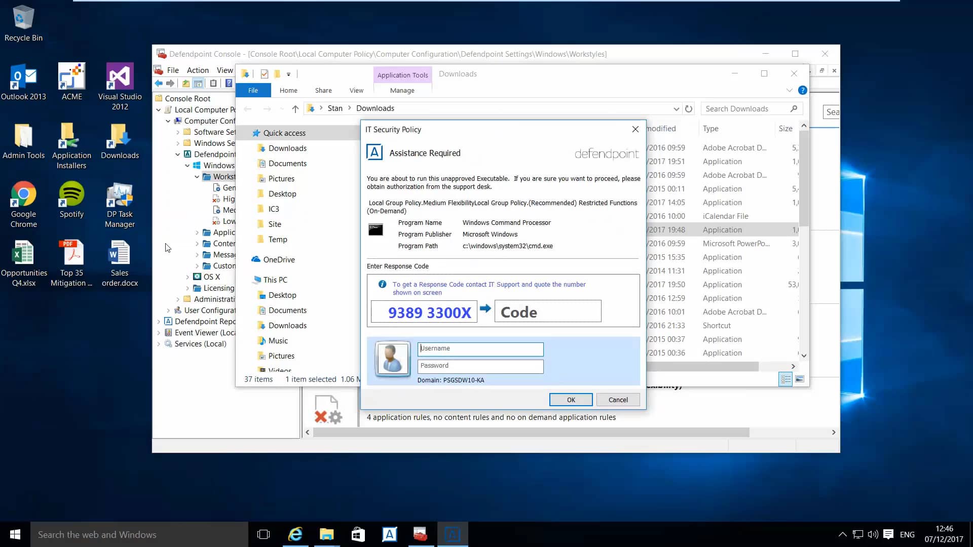 Demo: Defendpoint Trusted Application Protection (TAP) from Avecto on Vimeo