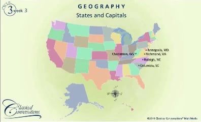 Cycle 3 week 3 Geography_ States and Capitals on Vimeo