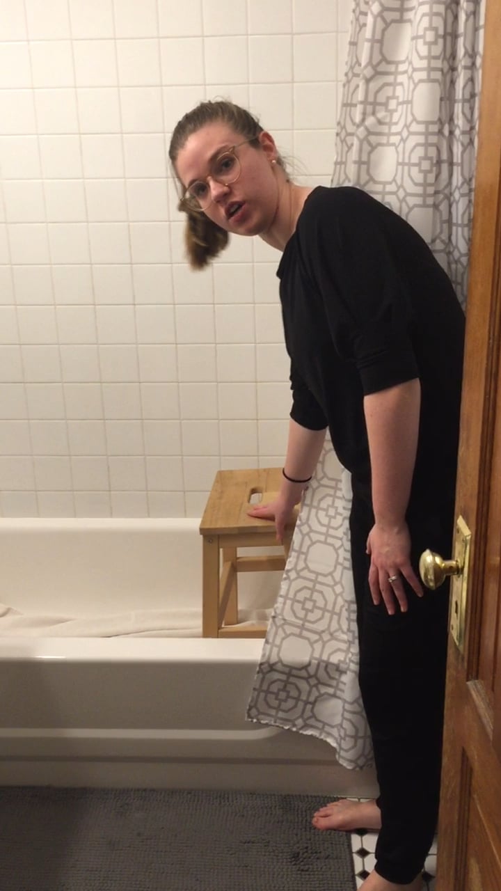 Getting in and out of the tub on Vimeo