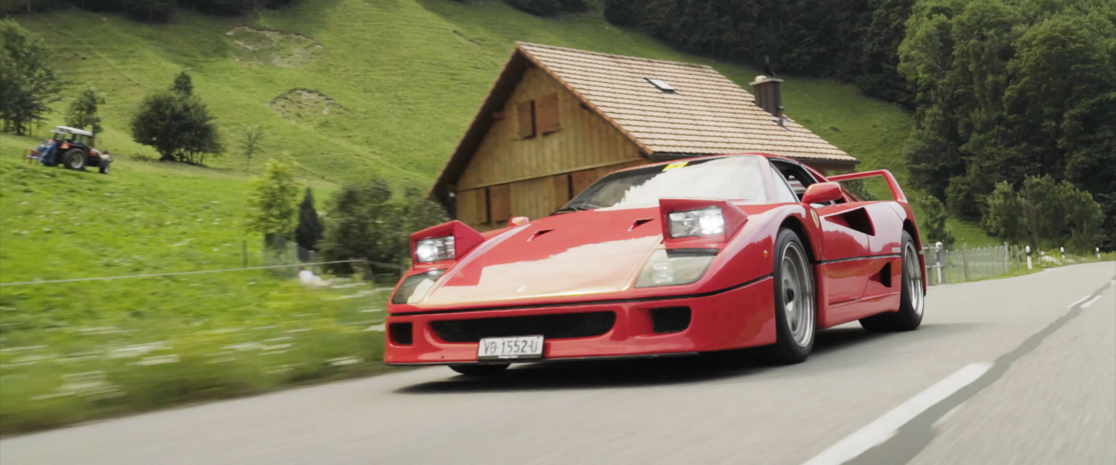 The Ferrari F40 x Swiss Alps on Vimeo
