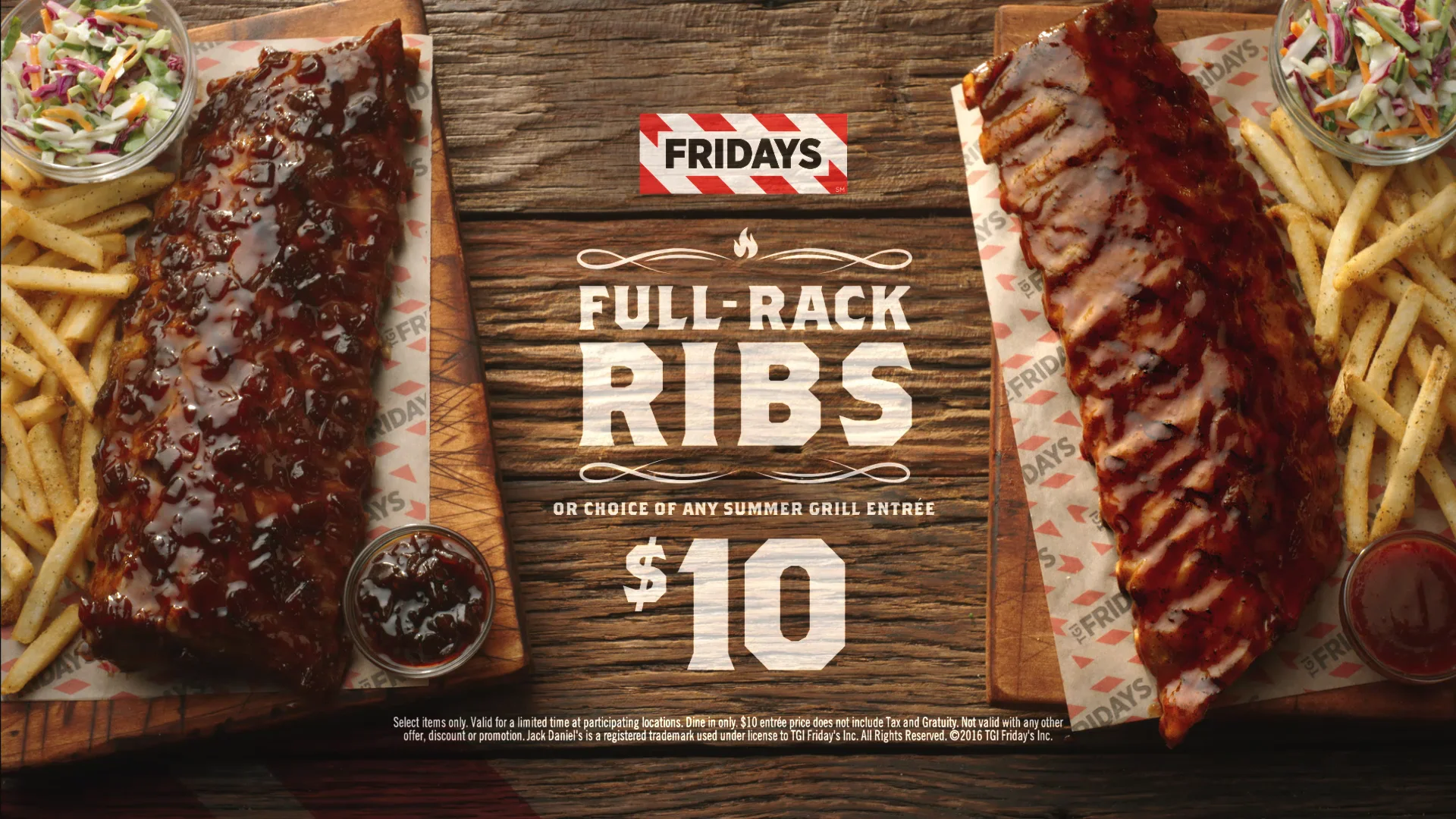 TGI Fridays Ribs Promotion Broadcast on Vimeo