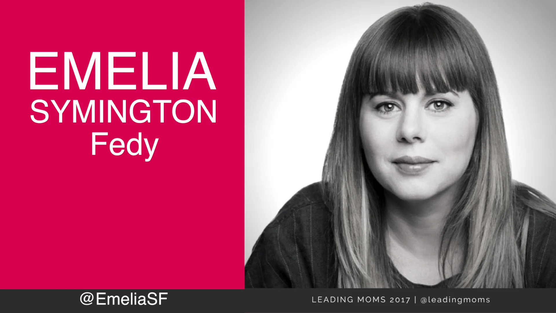 Leading Moms Event 2017 - Emilia Symington on Vimeo