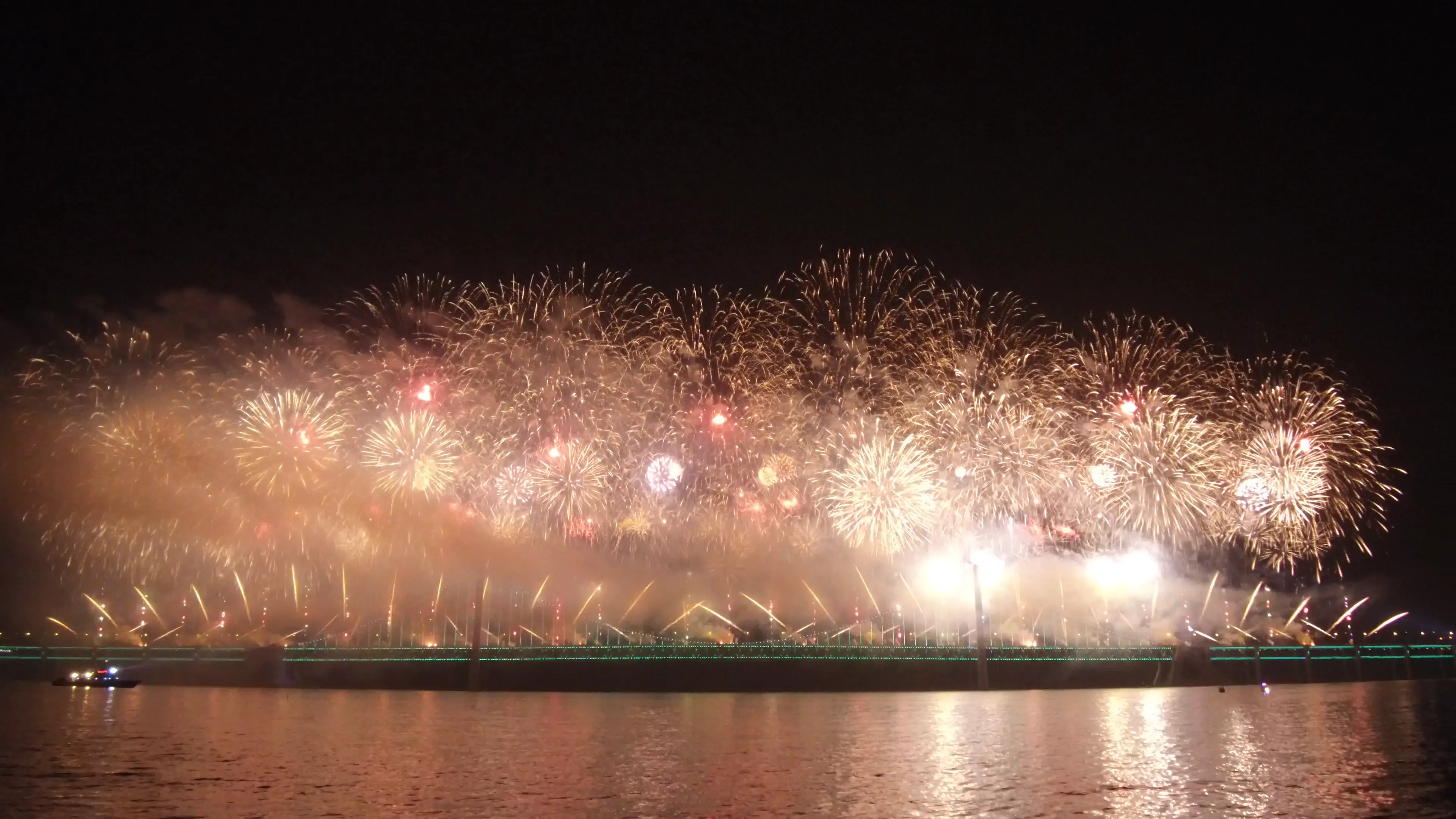 NEW China Bridge Opening Firework Display #EpicFireworks on Vimeo