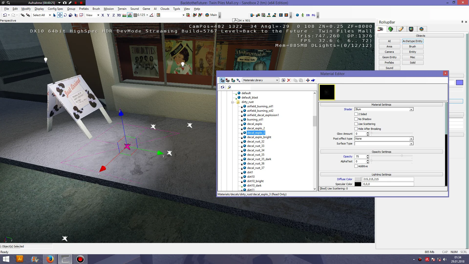 Cryengine Sandbox 2 - Decals and Textures on Vimeo