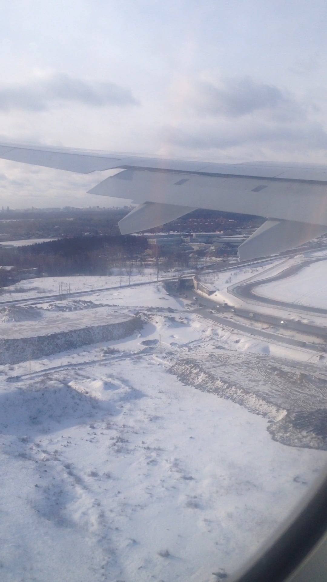 Landing in icy Moscow on Vimeo