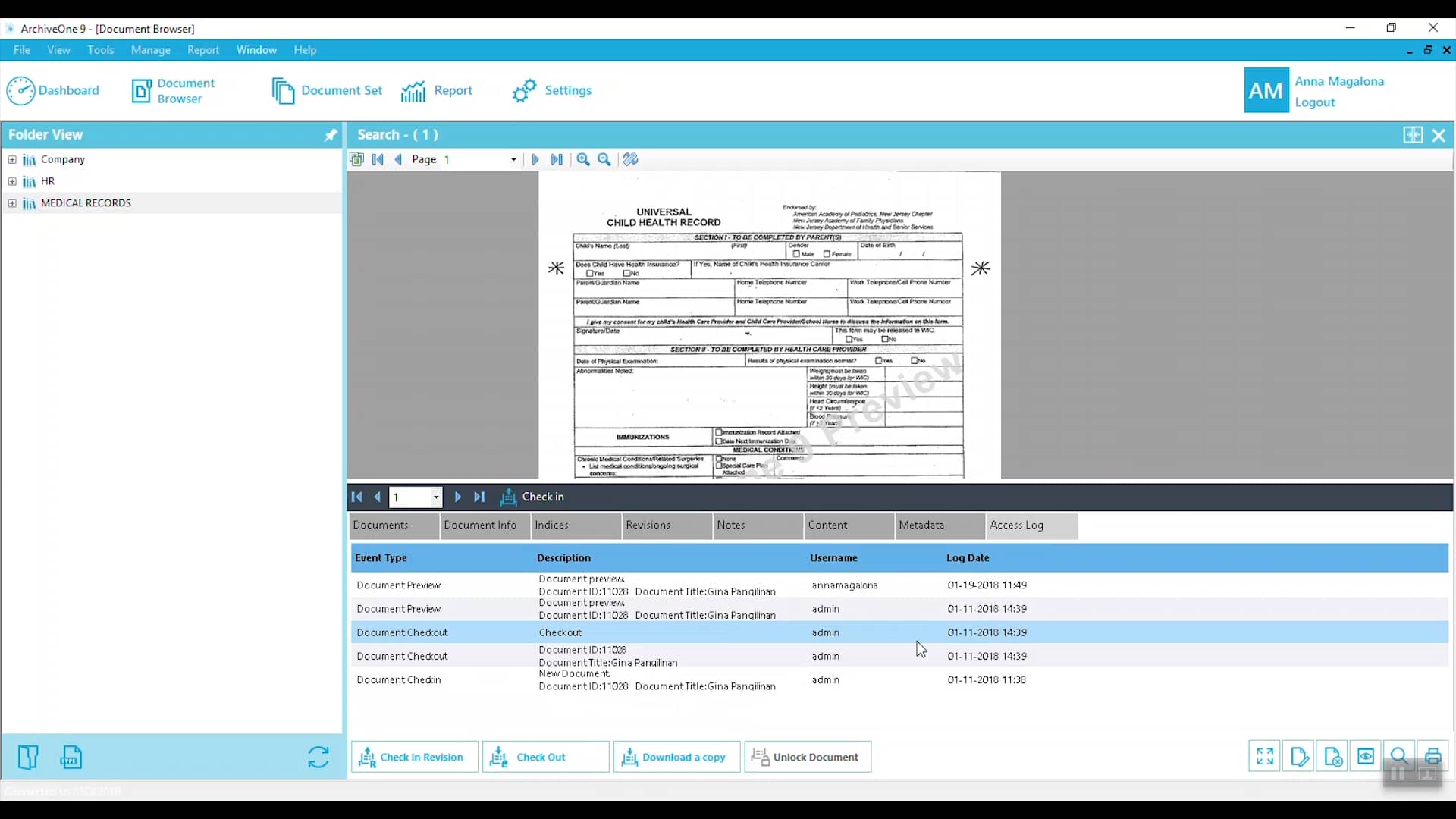 Archive One - Managing Medical Records on Vimeo