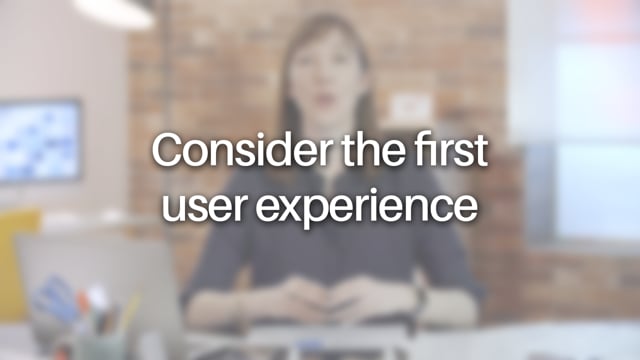 Consider the first user experience - Create Simple Prototypes With ...