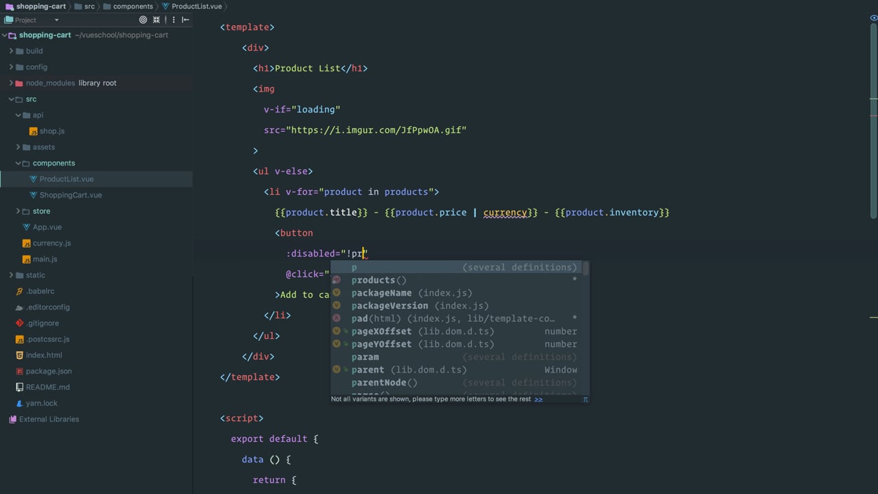 Dynamic Vuex Getters - A Vue.js Lesson From our Vue.js Course:... Dynamic Vuex Getters - A Vue.js Lesson From our Vue.js Course:...