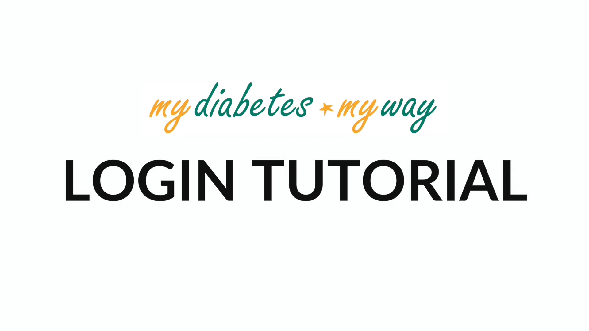 My Diabetes My Way Login Guide