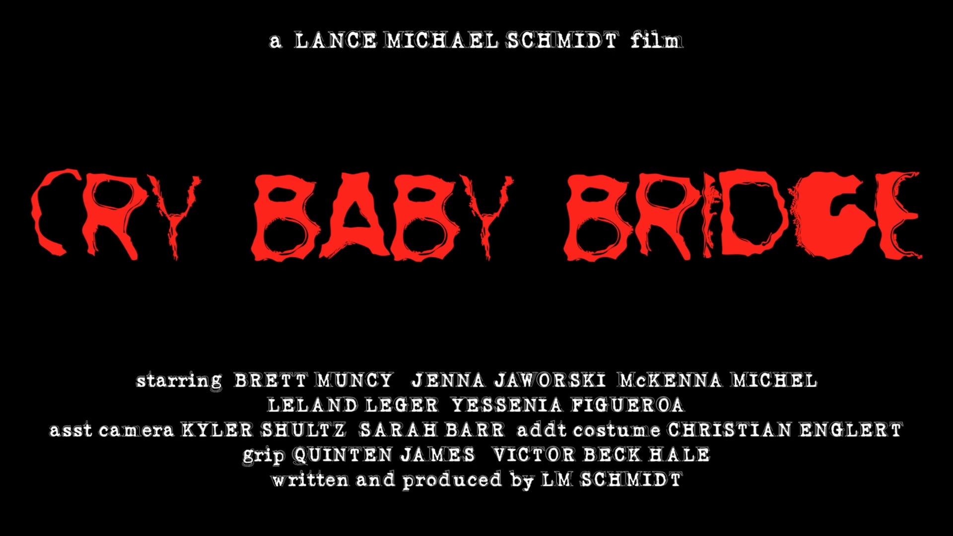 Cry Baby Bridge on Vimeo
