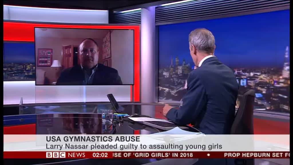 BBC World News: Reporter who broke Larry Nassar abuse story speaks to ...