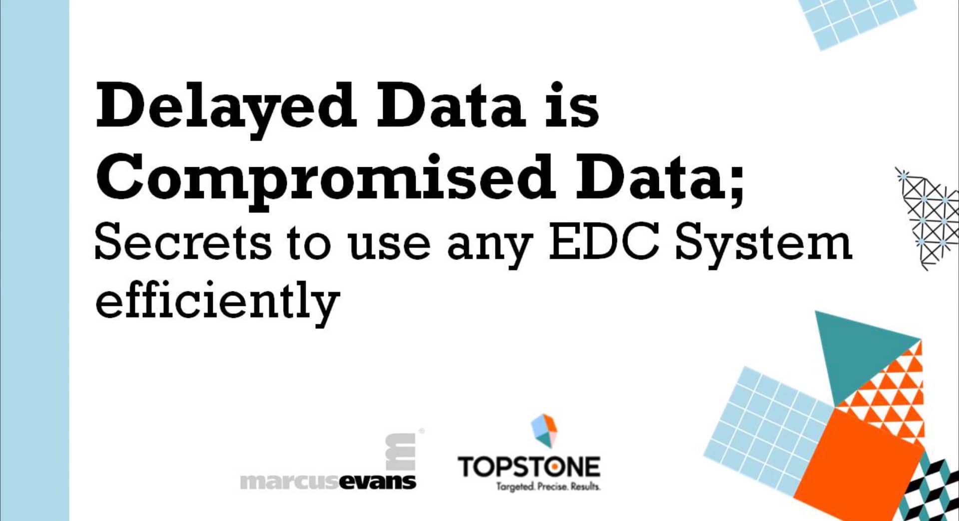 [Webinar] Delayed Data is Compromised Data on Vimeo