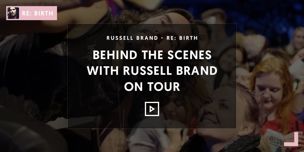Behind The Scenes of Russell Brand's Re:Birth Tour on Vimeo