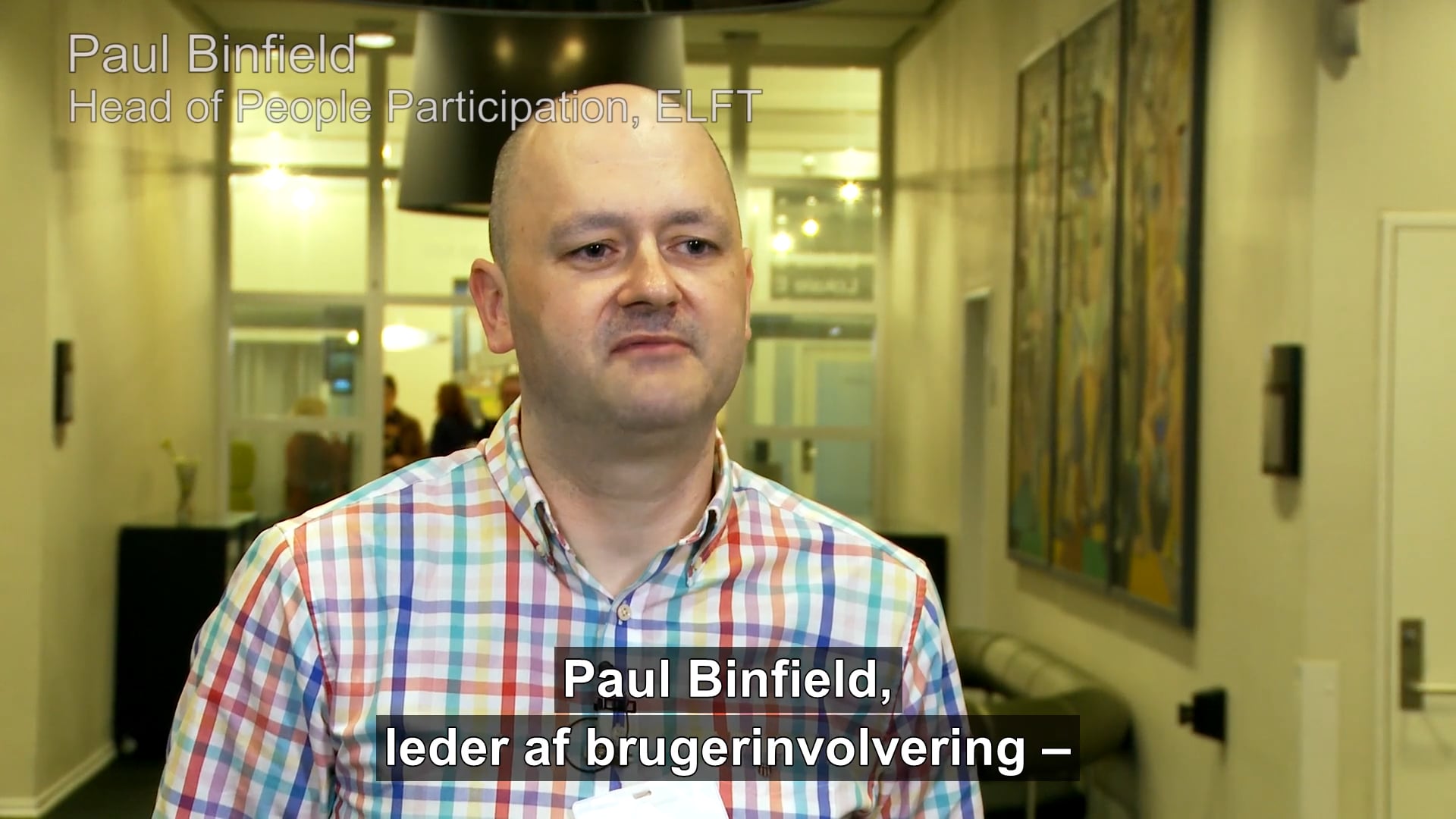 Paul Binfield, Head of People Participation, ELFT on Vimeo