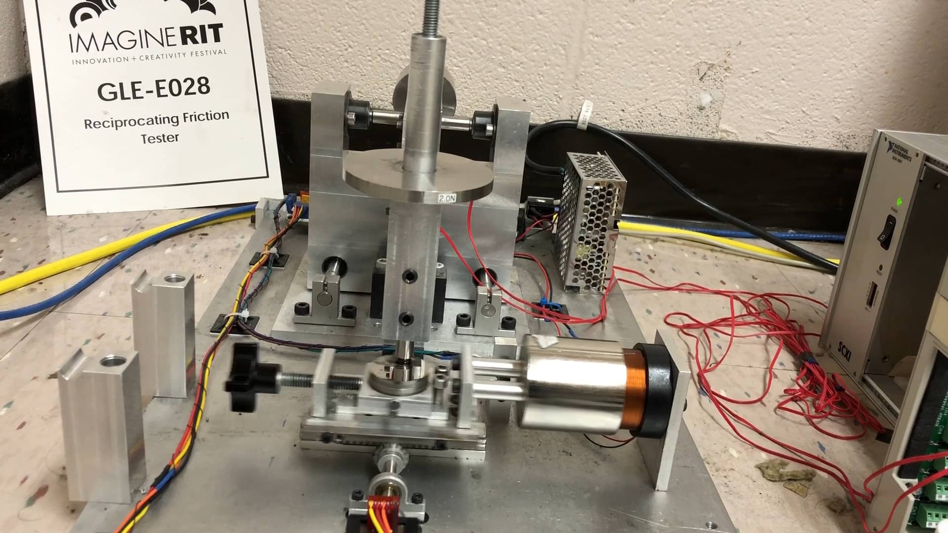 Working of Tribometer on Vimeo