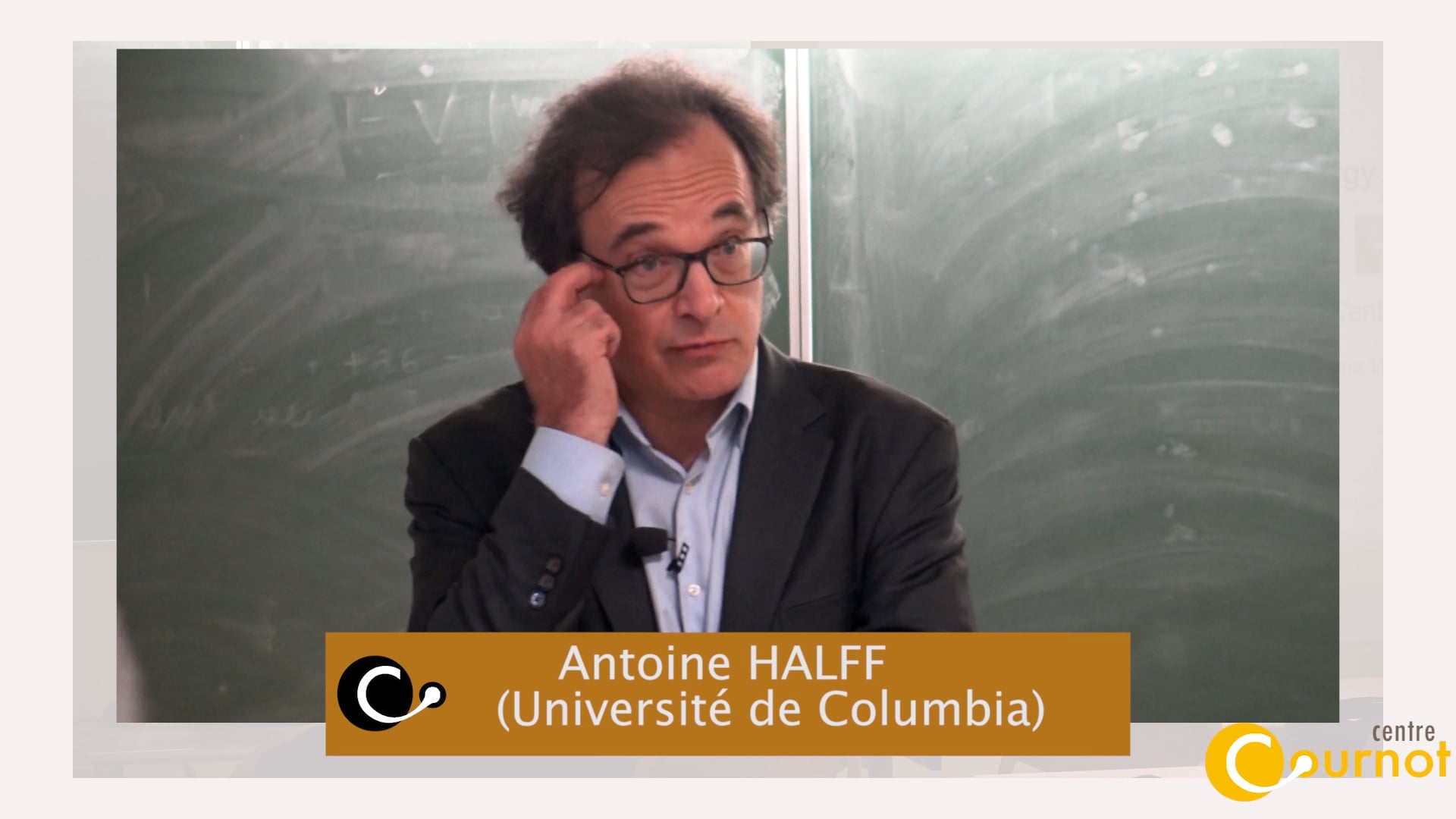 Séminaire Cournot - 16 octobre 2017 :: Antoine Halff (Université de ...